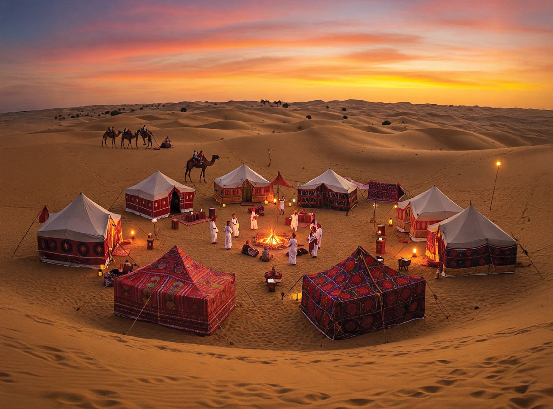 Overnight Desert Camping in Qatar | 8-Hour Luxury Adventure